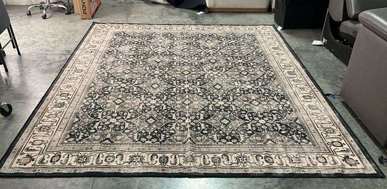 Ruggable Machine Washable Persian Navy Area Rug 8'x10' - National ...