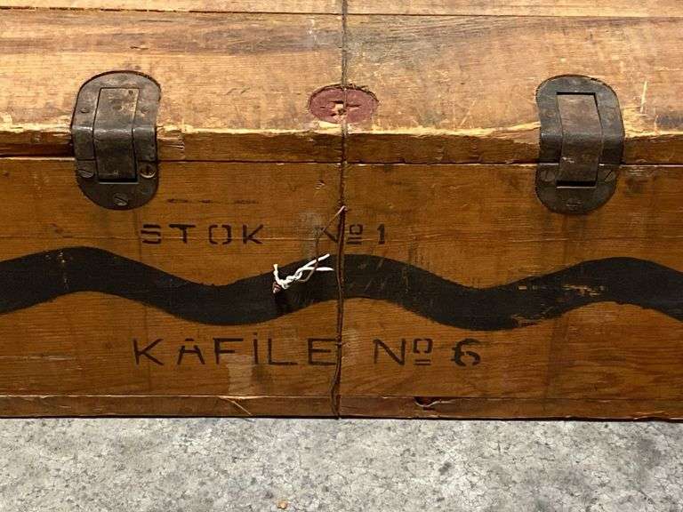 Turkish Military 7.92×57mm Mauser Ammunition Crate, 1952 - National ...